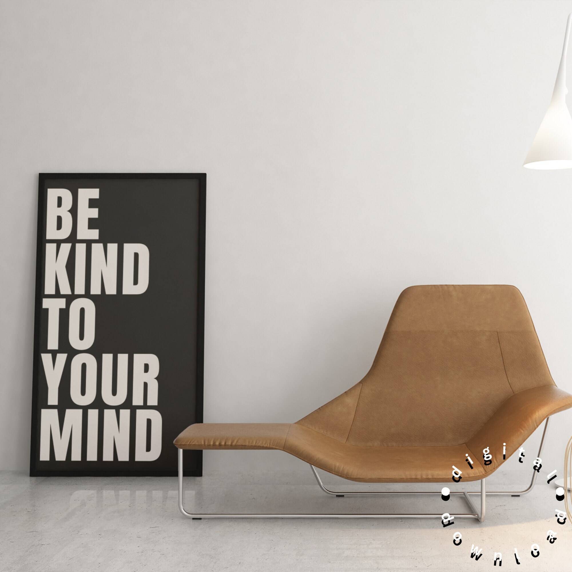 Be Kind to Your Mind Printable Poster Custom Printable - Etsy