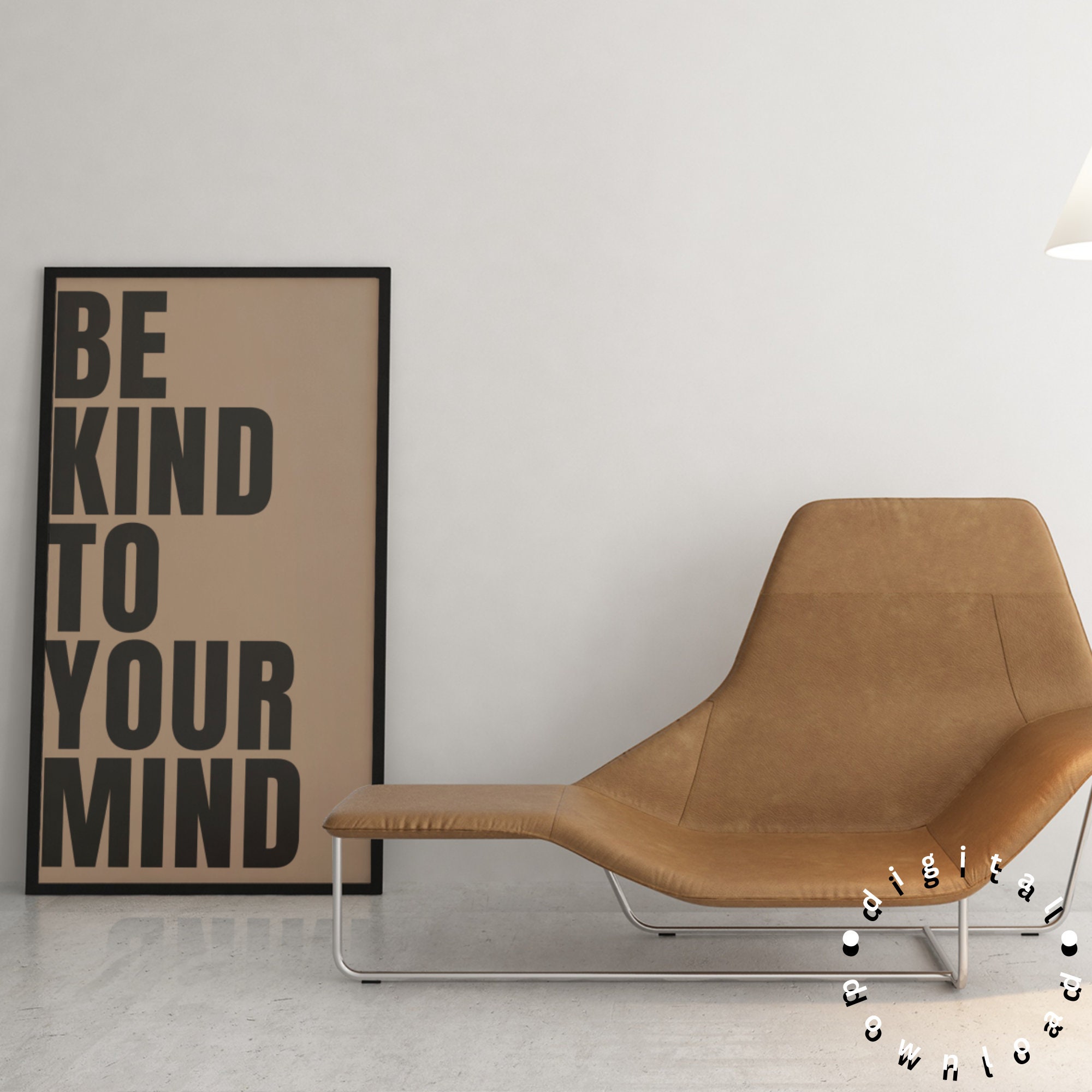 Be Kind to Your Mind Printable Poster Custom Printable - Etsy