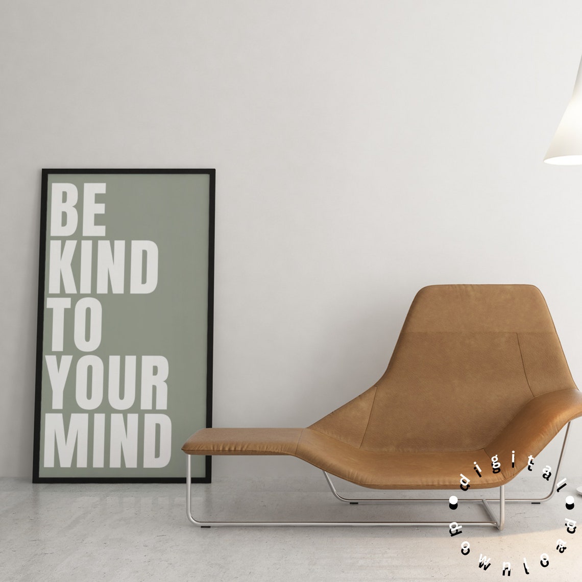 Be Kind to Your Mind Printable Poster Custom Printable - Etsy