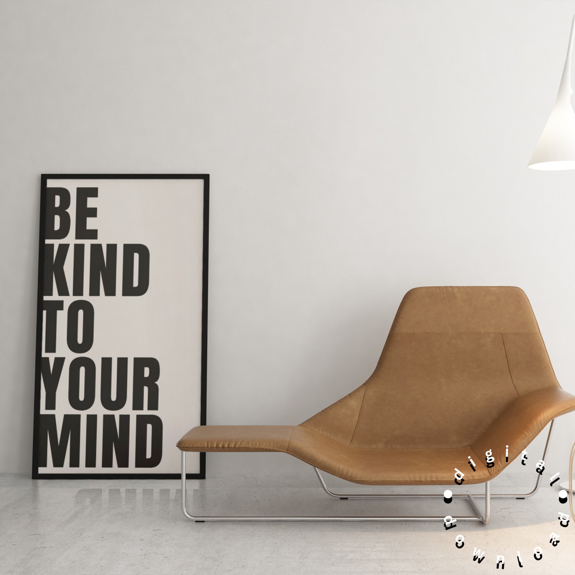 Be Kind to Your Mind Printable Poster Custom Printable - Etsy