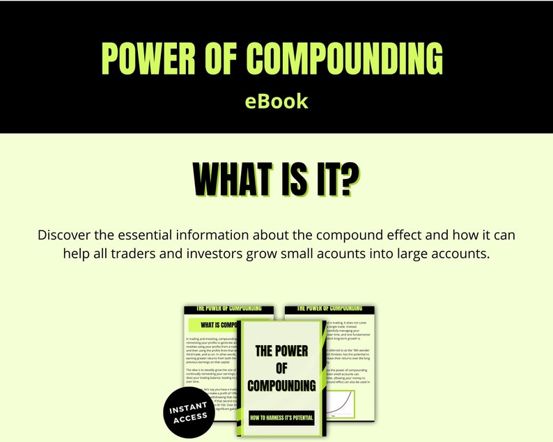 Using the Compound Effect in Trading and Investing Stack - Etsy Canada