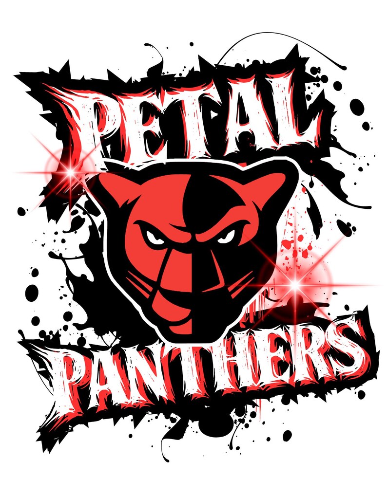 Petal Panthers | PNG File | Ready for Download | School Spirt T Shirt ...