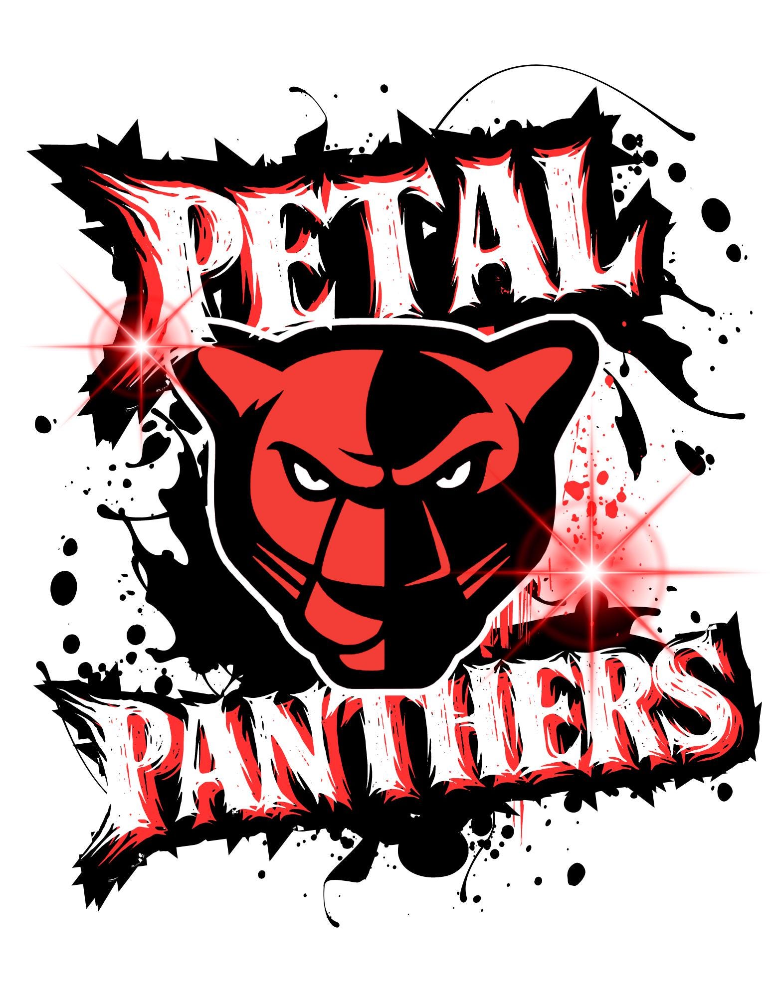 Petal Panthers | PNG File | Ready for Download | School Spirt T Shirt ...