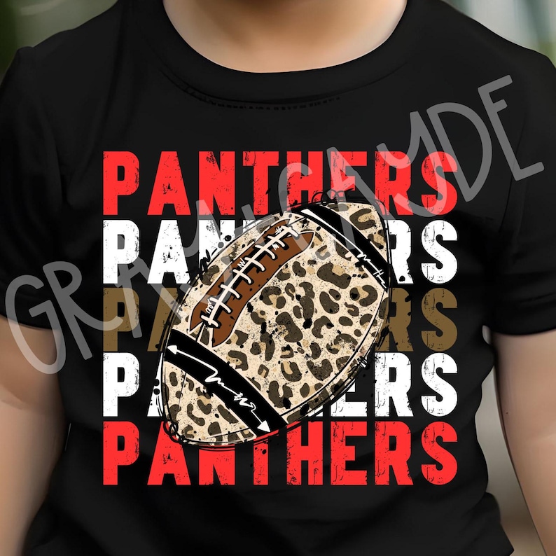 Petal Panthers Football Fall Season PNG File Ready for Download School ...