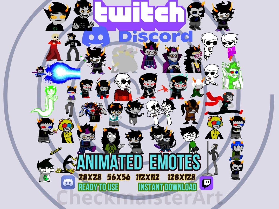 Animated Troll Emotes: Funny Flash Anime, Twitch/discord Streamer ...