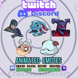 70 Animated League Emotes Twitch Meme Discord Emote LOL Gif Legendary ...