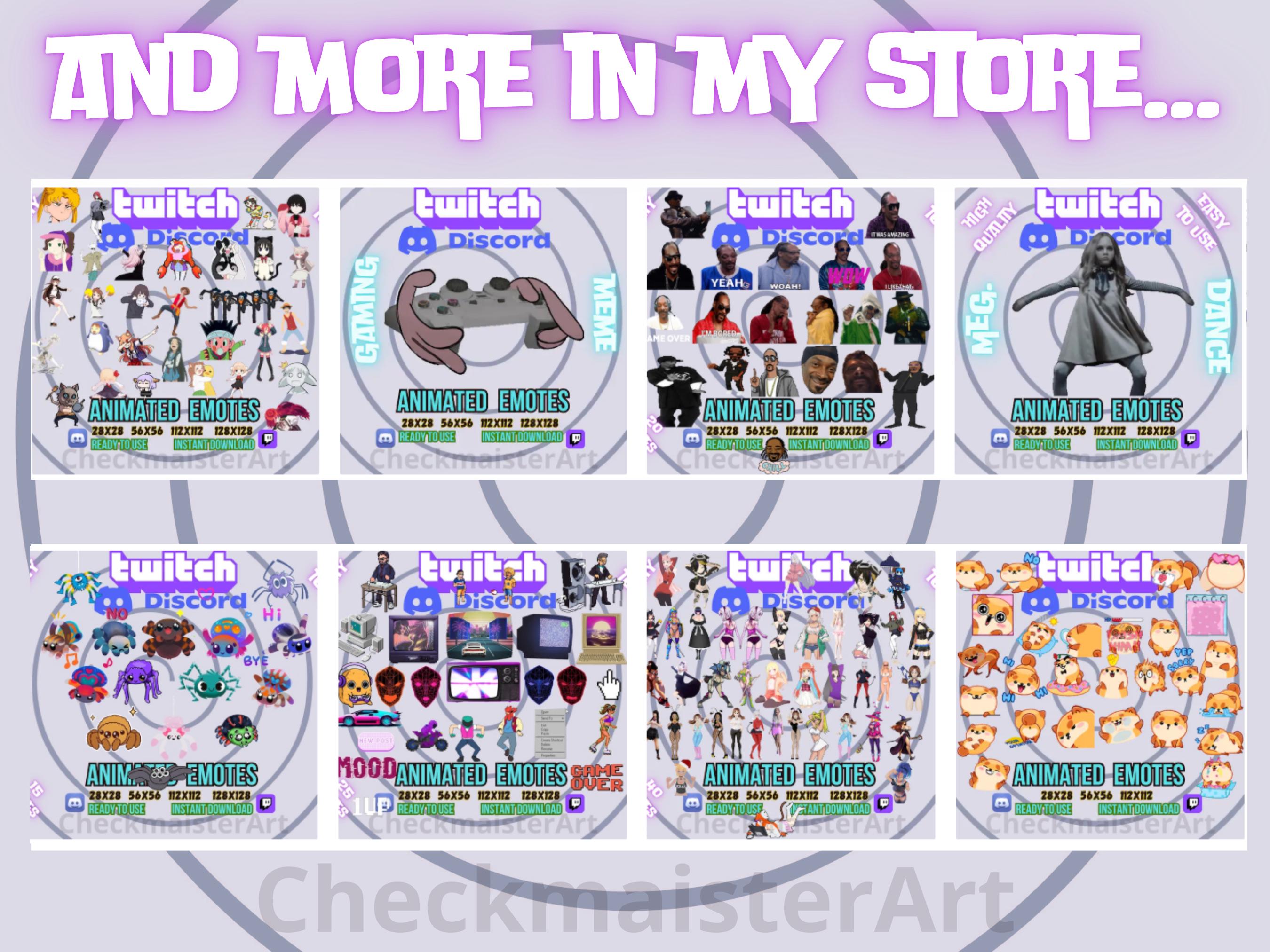 75 Static Meme Emotes: Twitch, Discord, Youtube (instant Download) - Etsy