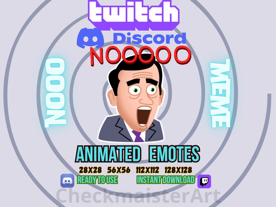 Animated Nooo Meme Emote, Twitch Emotes, Discord Emotes, Streamers and ...