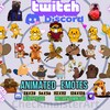Cute Ferret Emotes / Pack X 6 / Cute Emotes / Twitch and Discord - Etsy