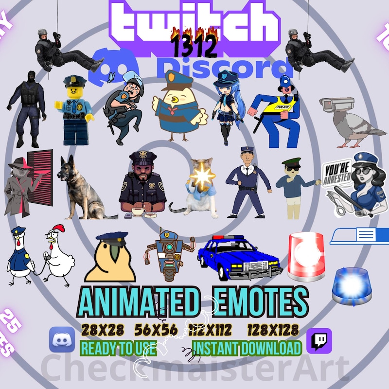 Police Stream Overlay - Etsy