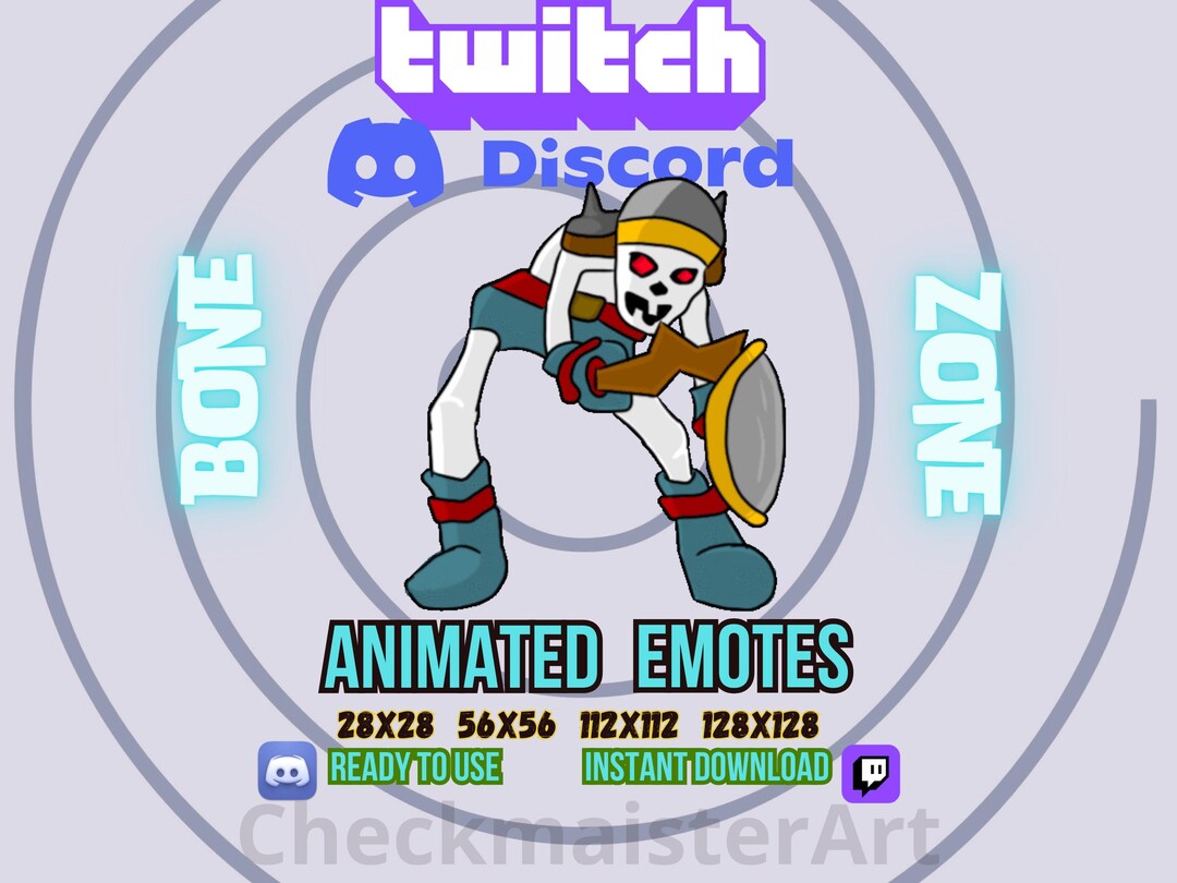 Animated Bone Zone Meme Emote, Twitch Emotes, Discord Emotes, Skeleton ...