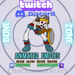 Animated Bone Zone Meme Emote, Twitch Emotes, Discord Emotes, Skeleton ...