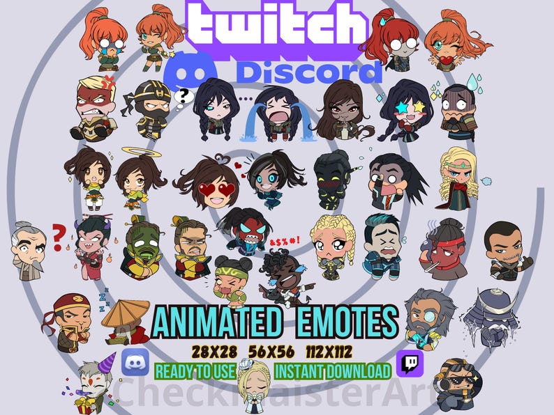 Animated Shadow Fight Emotes: Twitch/discord Streamer Emotes (digital ...