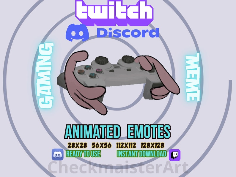 Animated Gaming Meme Emote: Twitch/discord Streamer (digital Download ...