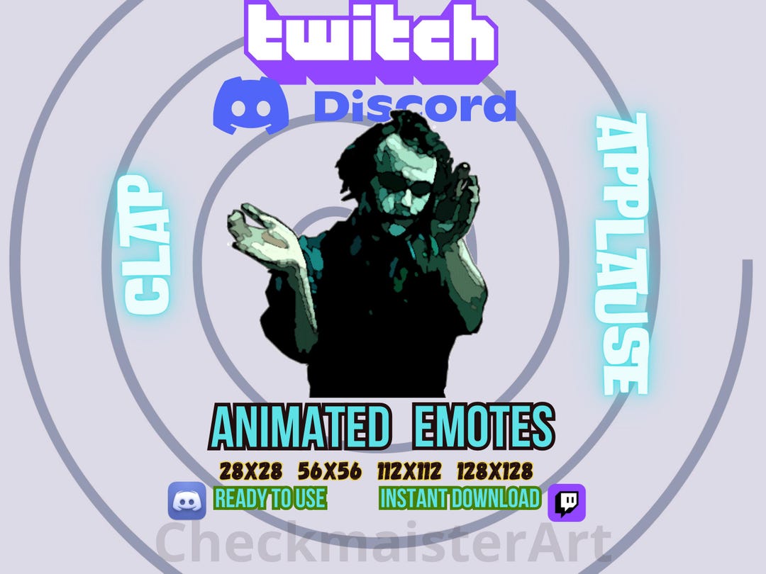 Animated Good Job Emote, Twitch Emotes, Discord Emotes, Applause Emote ...