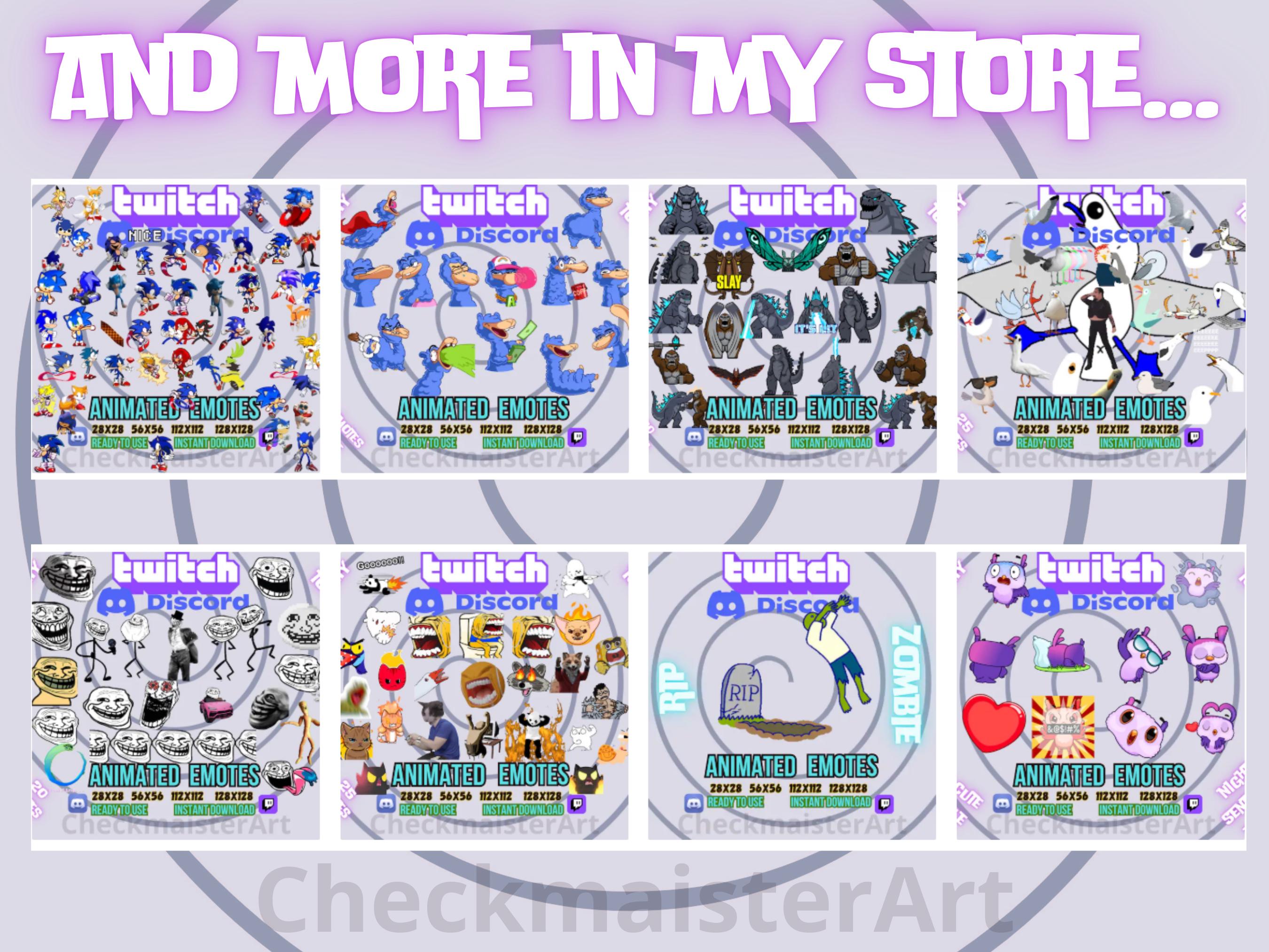 Animated Wow Dance Emote: Twitch/discord Streamer Emotes (instant ...