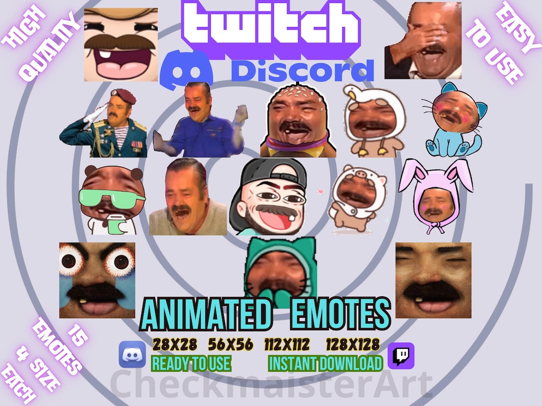15 Animated KEKW Emotes Bundle, Twitch Emotes, Discord Emotes, Laugh ...
