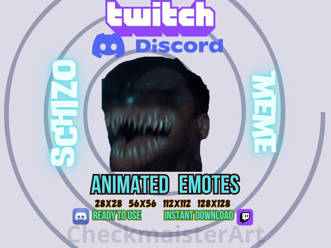 Animated Schizo Meme Emote, Twitch Emotes, Discord Emotes, Cute Emote ...
