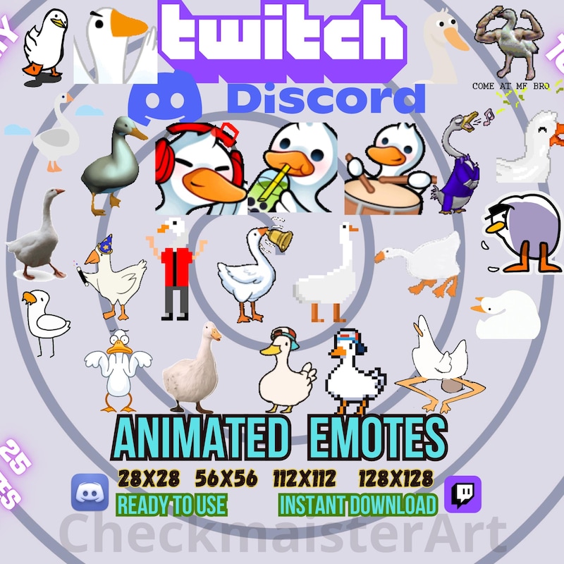 Halloween Geese Emote - Etsy