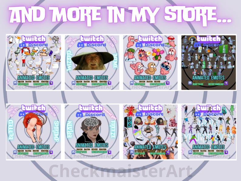 101 Animated Pepe Emotes Bundle: Twitch, Discord, Youtube (digital ...