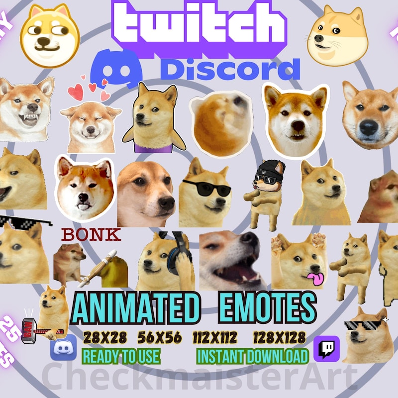 Doge Meme Drawing - Etsy