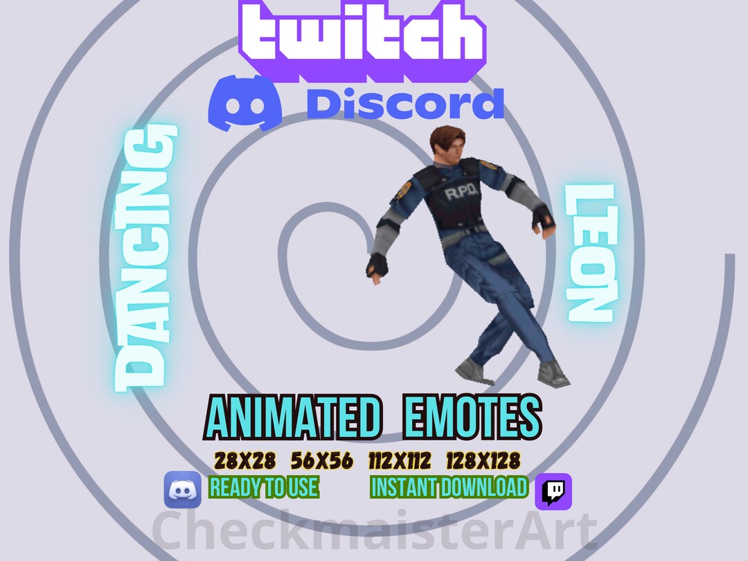 Animated Leon Dance Emote, Twitch Emotes, Discord Emotes, Streamers and ...
