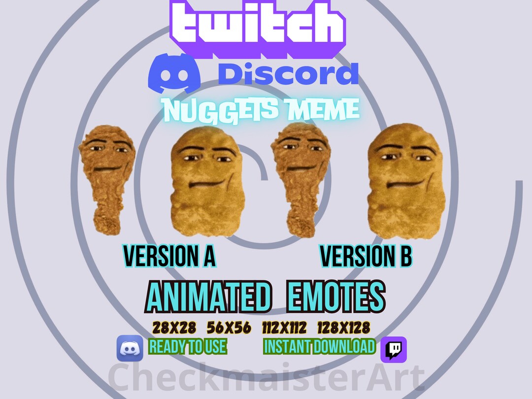 Animated Nuggets Emote, Youtube Emotes, Discord Emotes, Twitch Emotes ...