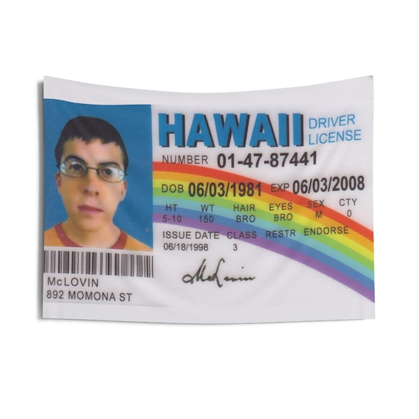Mclovin Id - Etsy