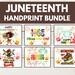 Juneteenth Handprint Craft 6 Designs, Juneteenth Craft for Kids ...