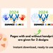2024 Summer Games Handprint Art Bundle, 2024 Paris Games, International ...