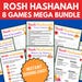 Rosh Hashanah Games Bundle, Rosh Hashanah Trivia, Would You Rather ...