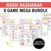 Rosh Hashanah Games Bundle, Rosh Hashanah Trivia, Would You Rather ...