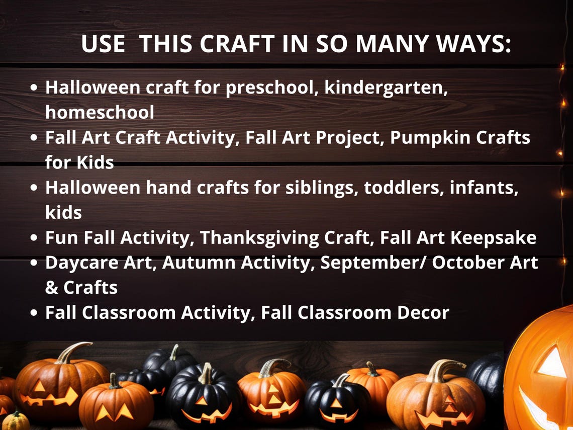 Pumpkin Handprint Art Printable, Pumpkin Poem Handprint Printable ...