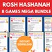 Rosh Hashanah Games Bundle, Rosh Hashanah Trivia, Would You Rather ...