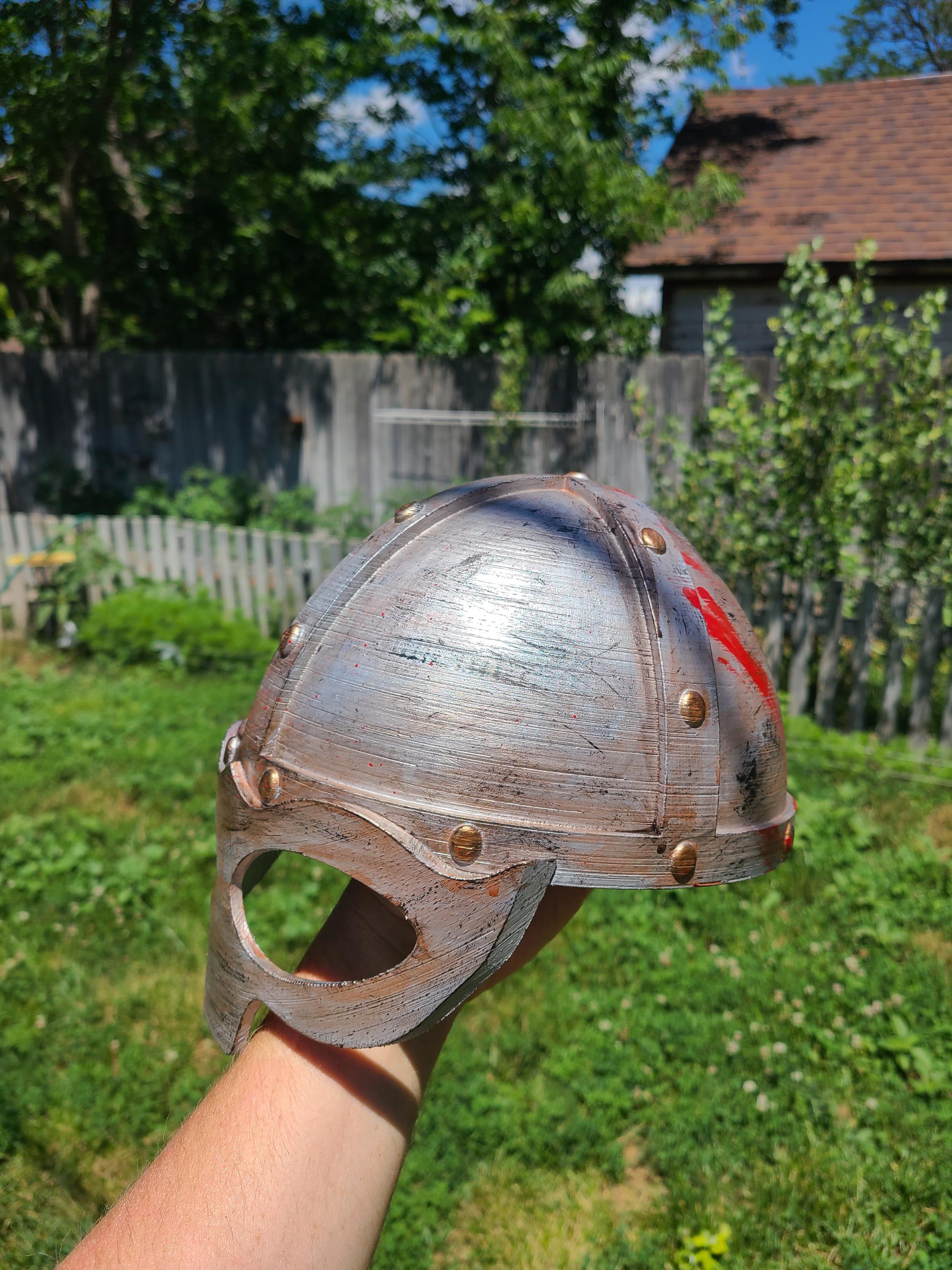 Viking Helmet Handmade, Norse Warrior Headgear, Authentic Viking ...