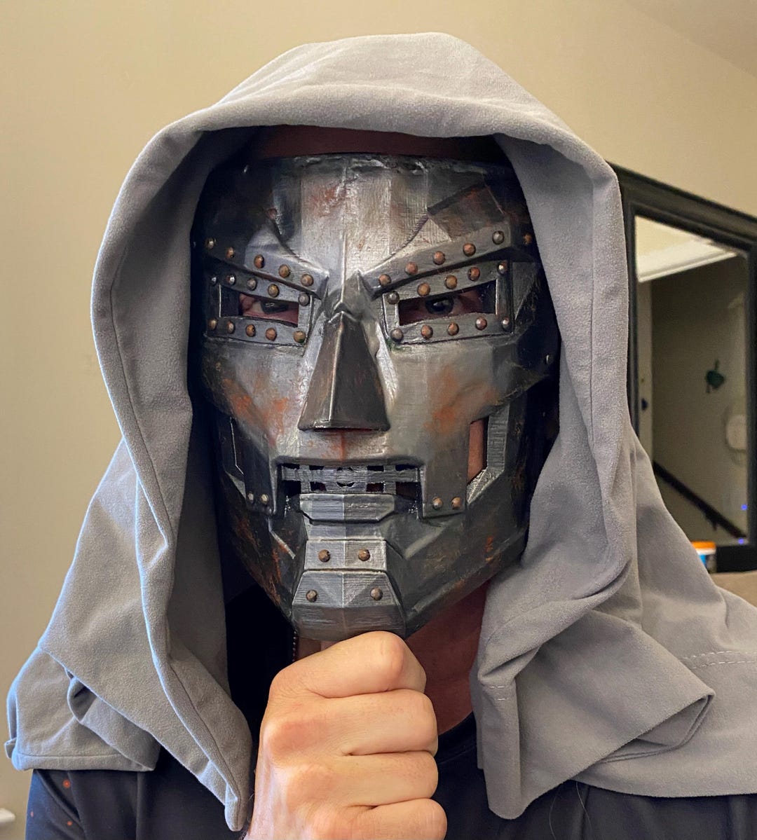 Authentic Doctor Doom Mask - Premium Quality, Detailed Design for ...