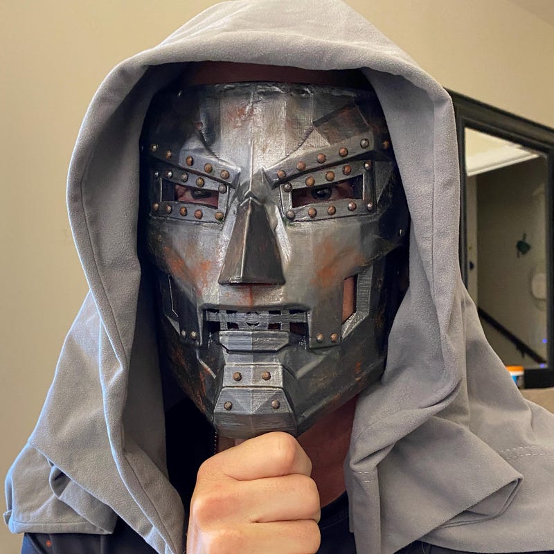 Doctor Doom Mask - Etsy