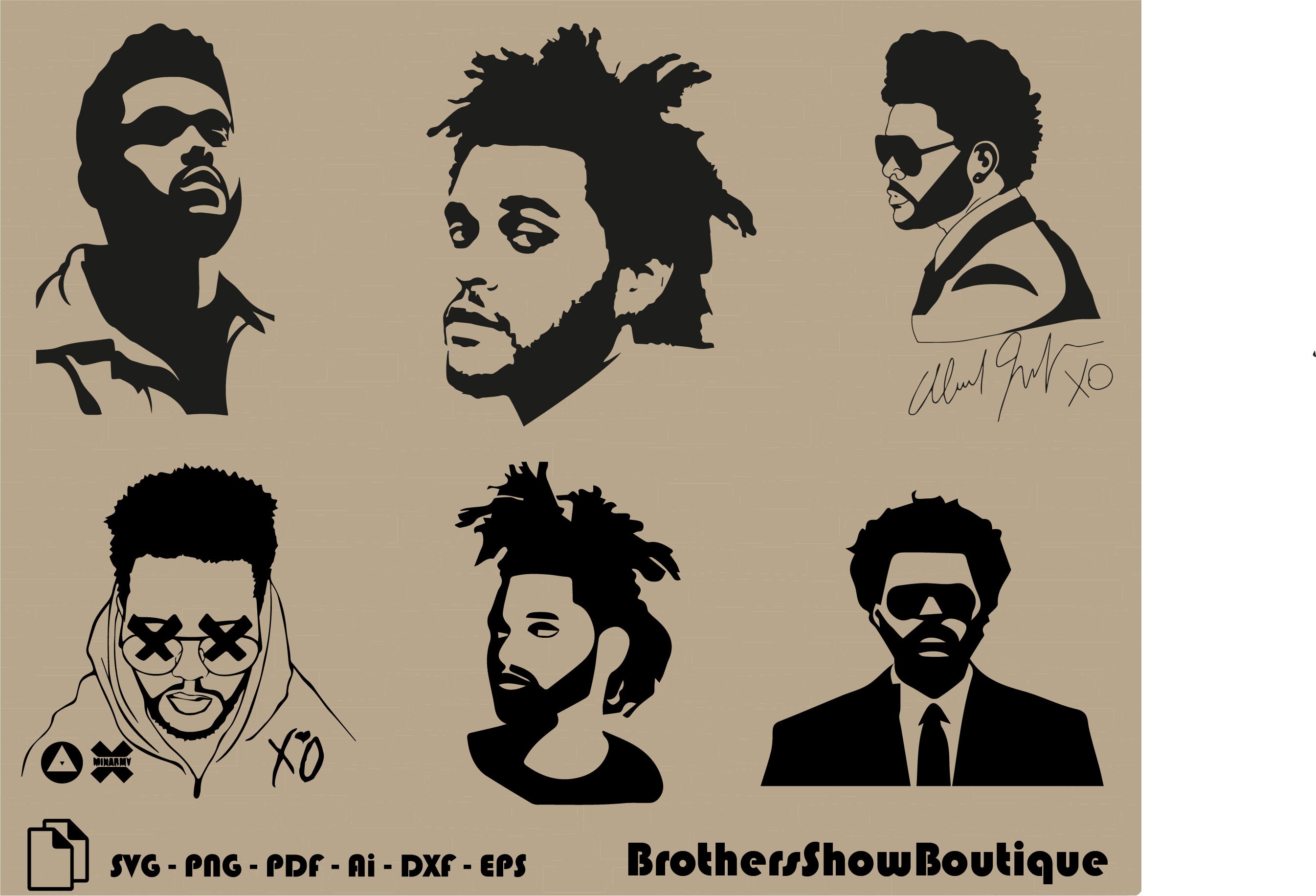 The Weeknd svg The Weeknd Theme svg Cricut svg geschnittene - Etsy.de