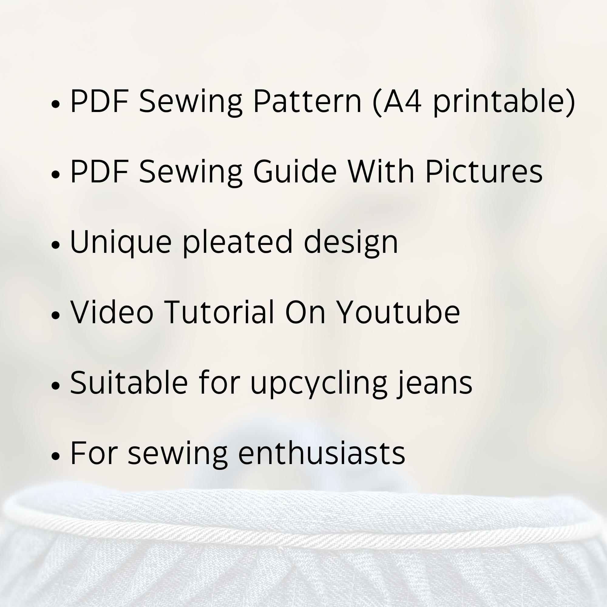 Unique Shoulder Bag Sewing Pattern Trendy Bag Sewing Pattern for ...
