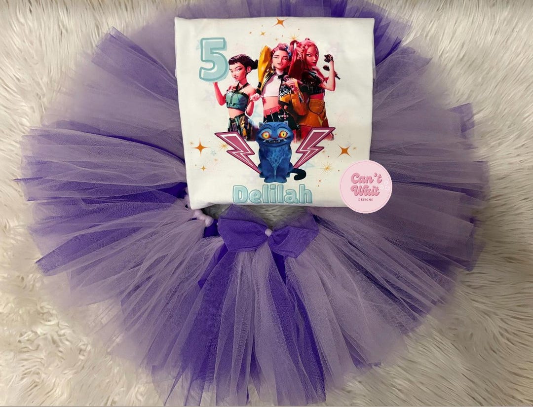 K Pop Demon Hunters- Huntrix Tutu Set - Etsy Canada