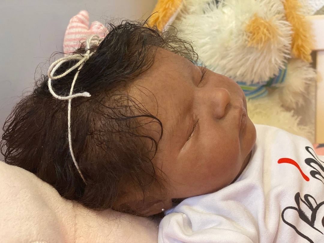 Ethnic Ultra-realistic Reborn Reborn Baby Kit Laura Bonnie Brown COA - Etsy