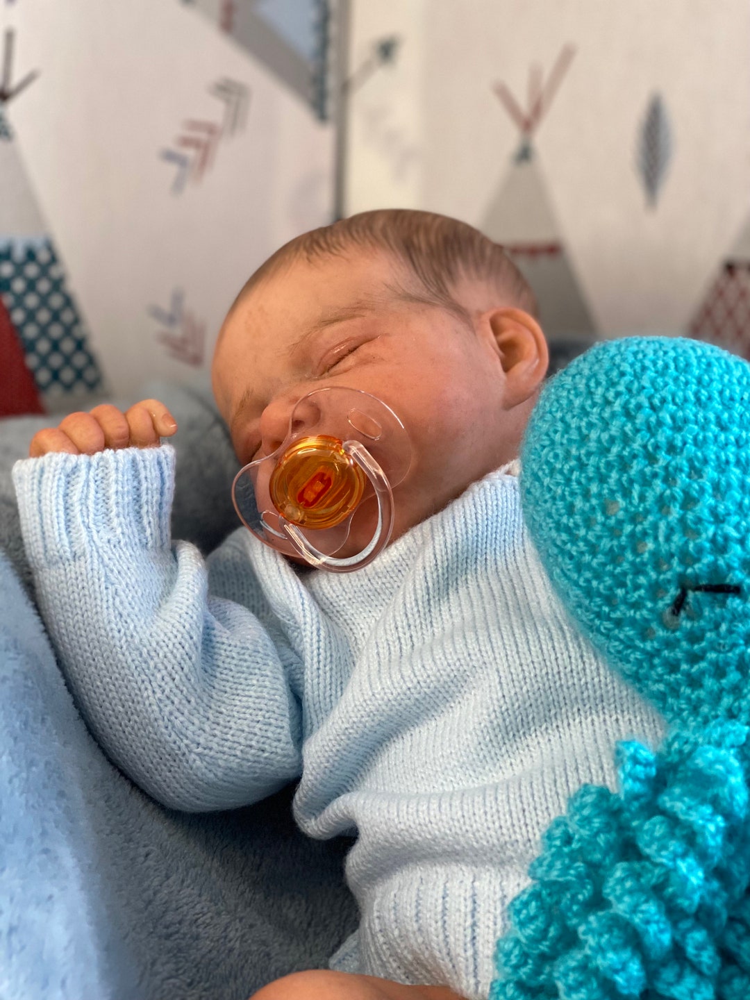 Reborn Doll Doll Boy or Girl Brunette Color Pascale Kit by - Etsy