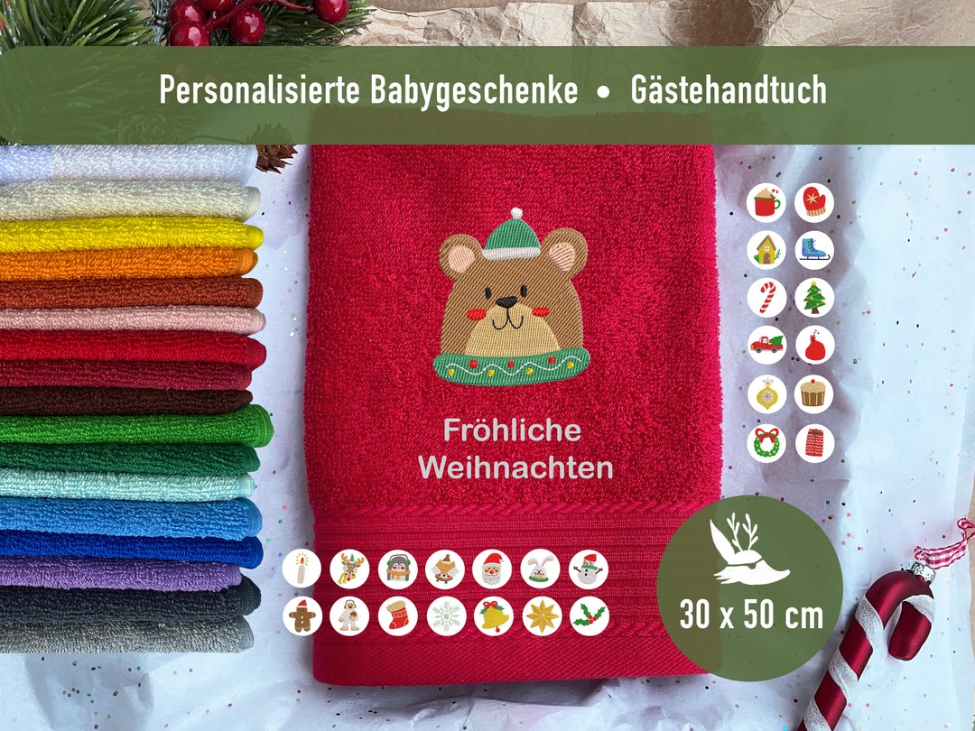 Geschirrtucher Mit Weihnachtsmotiv