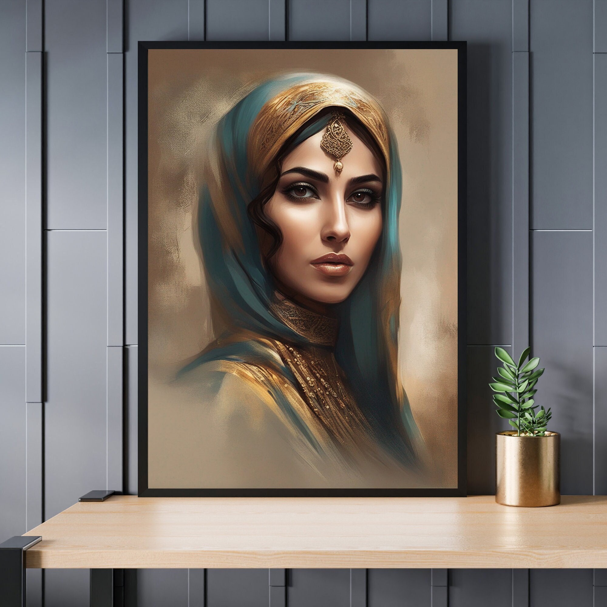 Arabic Lady Paintings