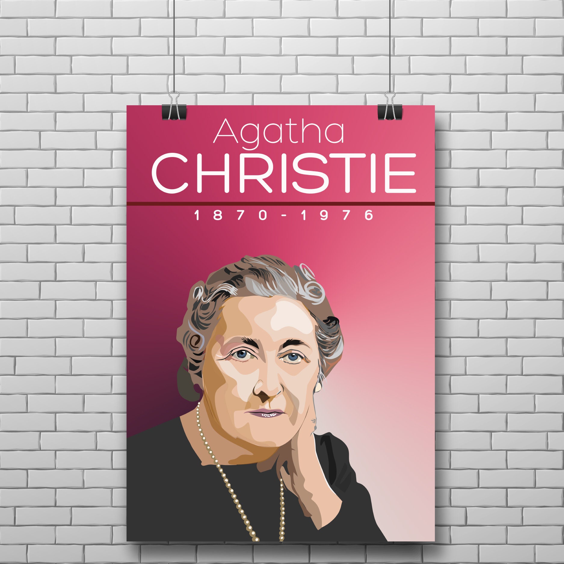 English Literature Posters Charles Dickens Agatha Christie - Etsy