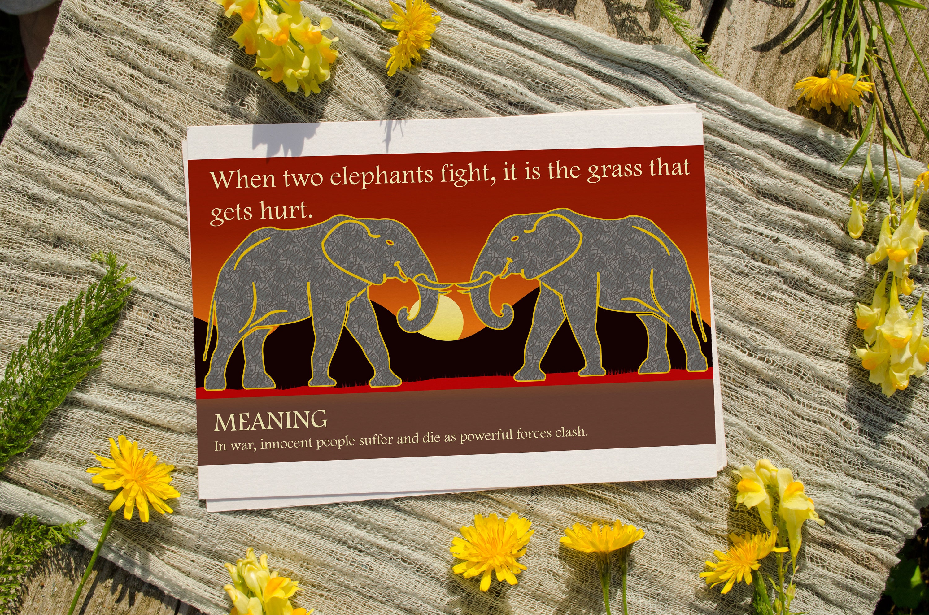 African Proverbs Poster Set: Classroom Decor (digital Download) - Etsy