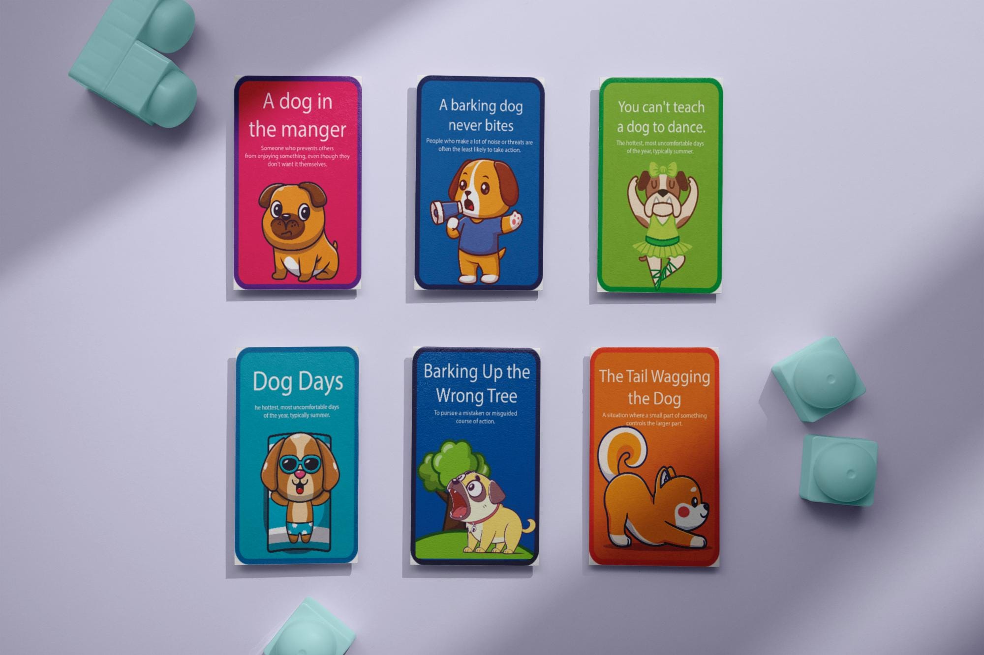 Dog Idioms Poster: Educational Flash Cards (printable Digital Download ...