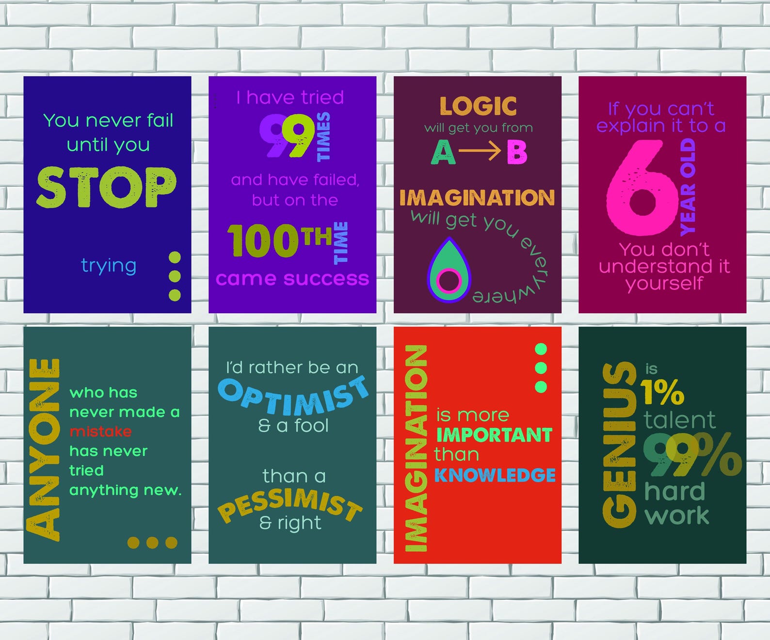 Quotes From Einstein, Workplace Posters, Life Advice Quotes ...