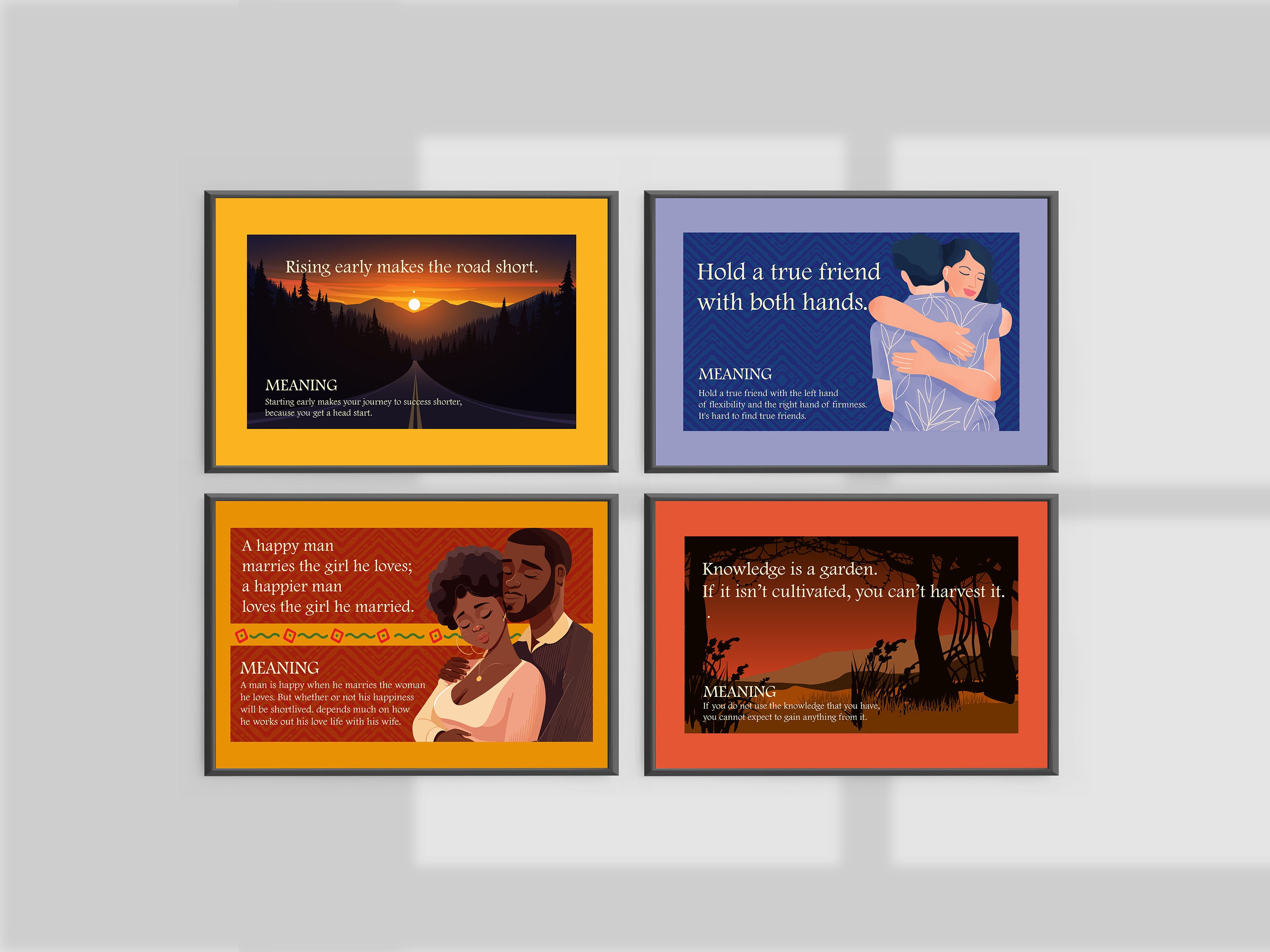 Proverbs, African Posters, Classroom Posters, Wisdom, Elementary School ...