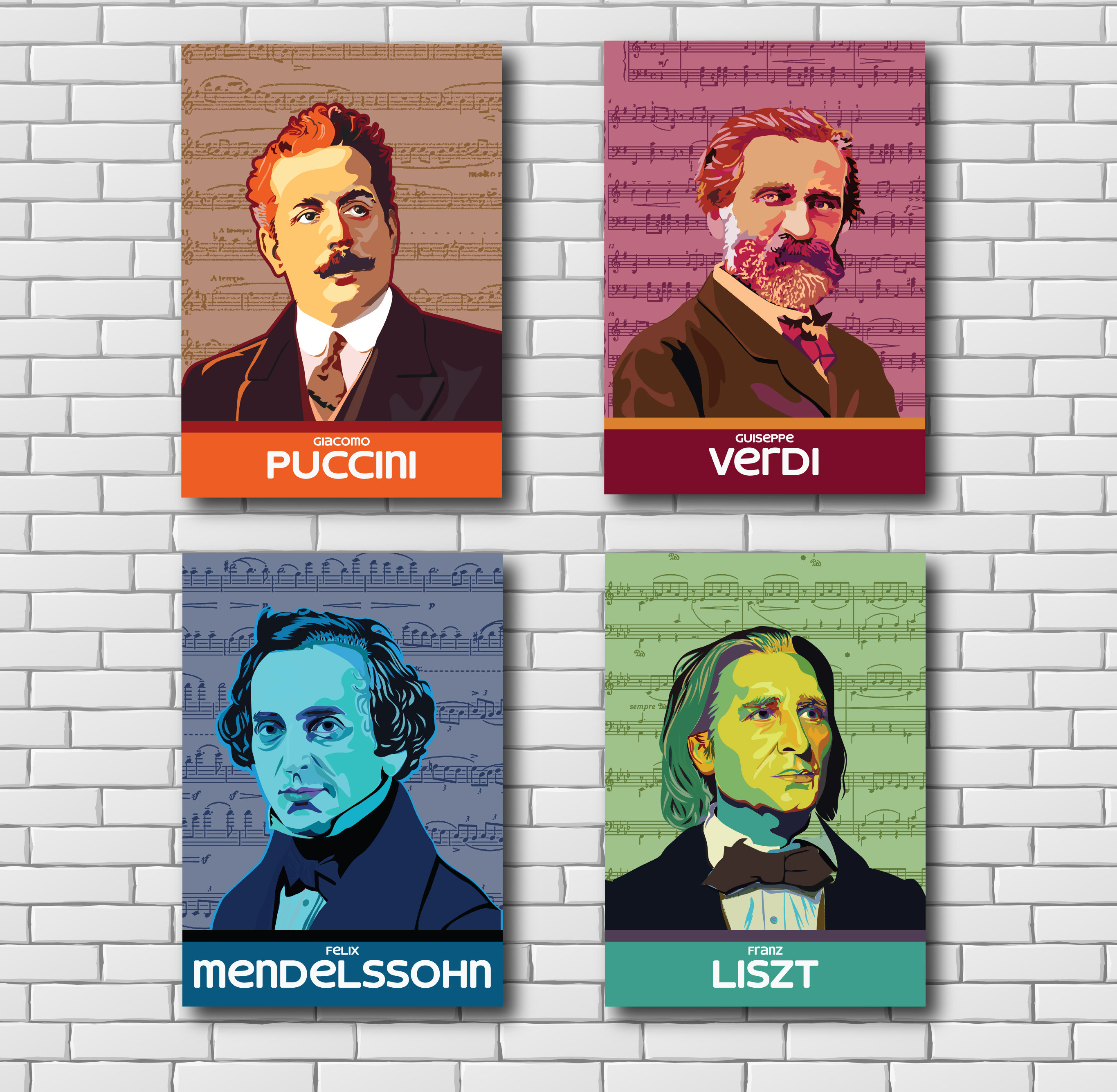 Classical Composers Posters Classical Music Composers Posters Printable ...